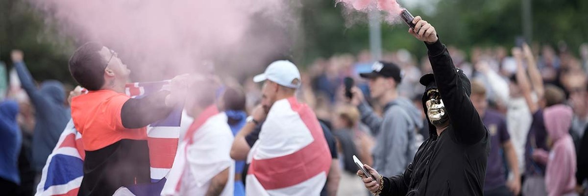 Almost half of Britons now believe right-wing extremists are a major ...