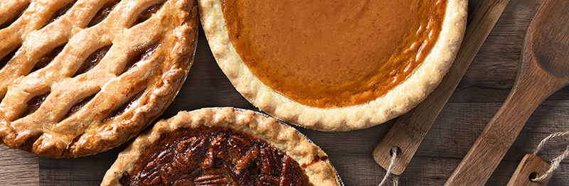 The United States' favorite Thanksgiving pies: pumpkin, pecan, and ...