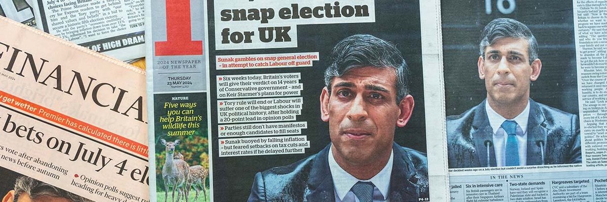 How are Britons getting news during the 2024 general election? | YouGov