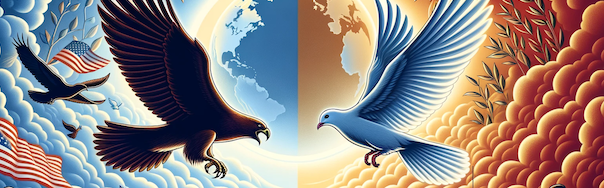 Hawks and doves: Changes in how Americans classify themselves and ...