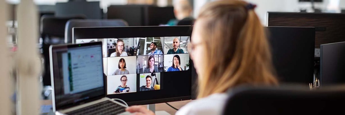 What is and is not acceptable behaviour on a work video meeting? | YouGov